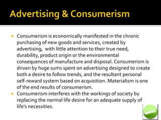 Consumerism | PPT