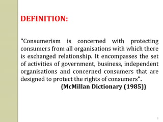 Consumerism | PPTX