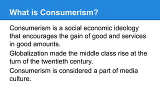 Consumerism | PDF