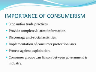 Consumerism | PPTX