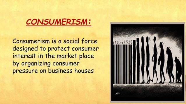 Consumerism | PPTX