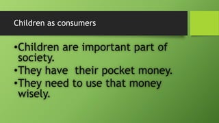 Consumerism | PPTX