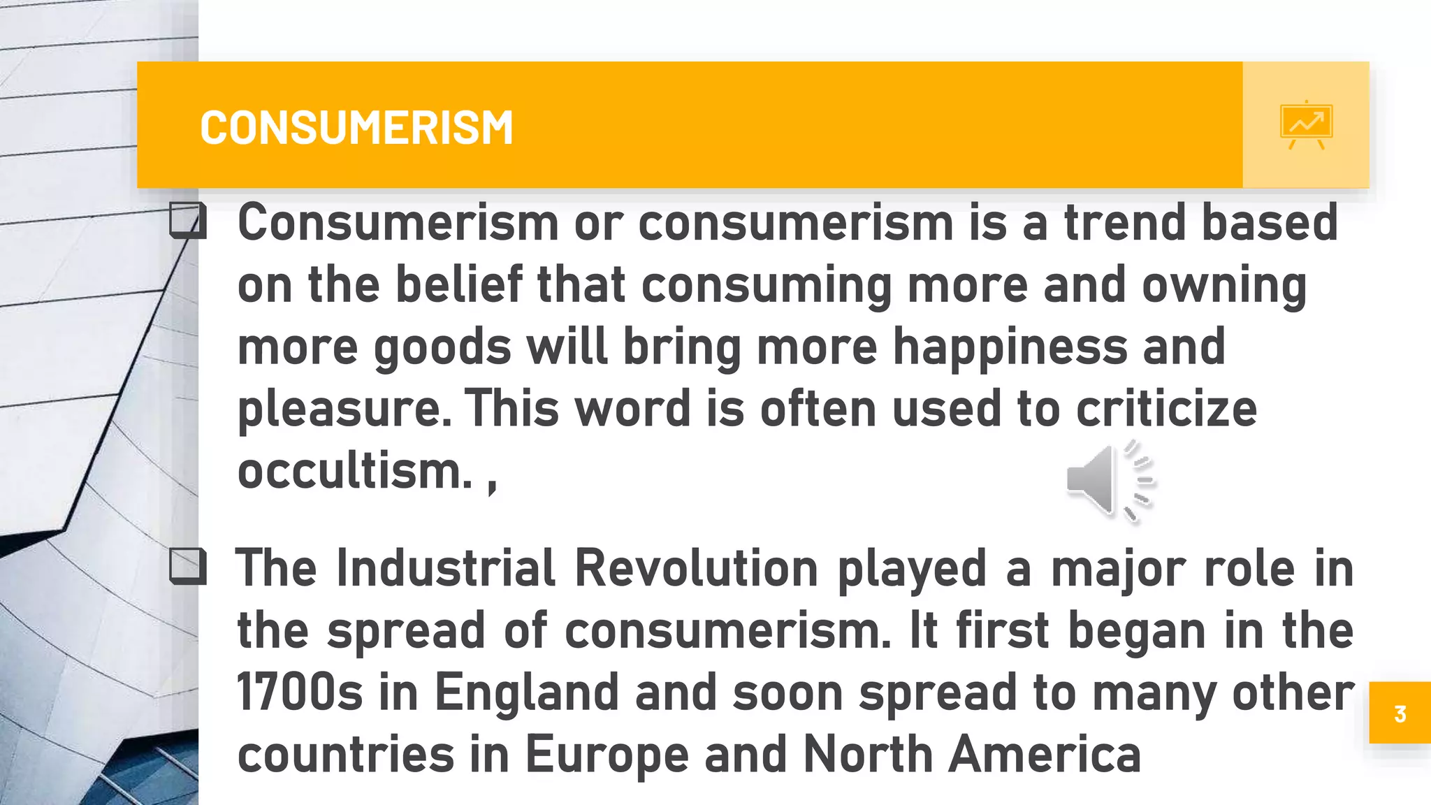 Consumerism (English Literature) | PPTX