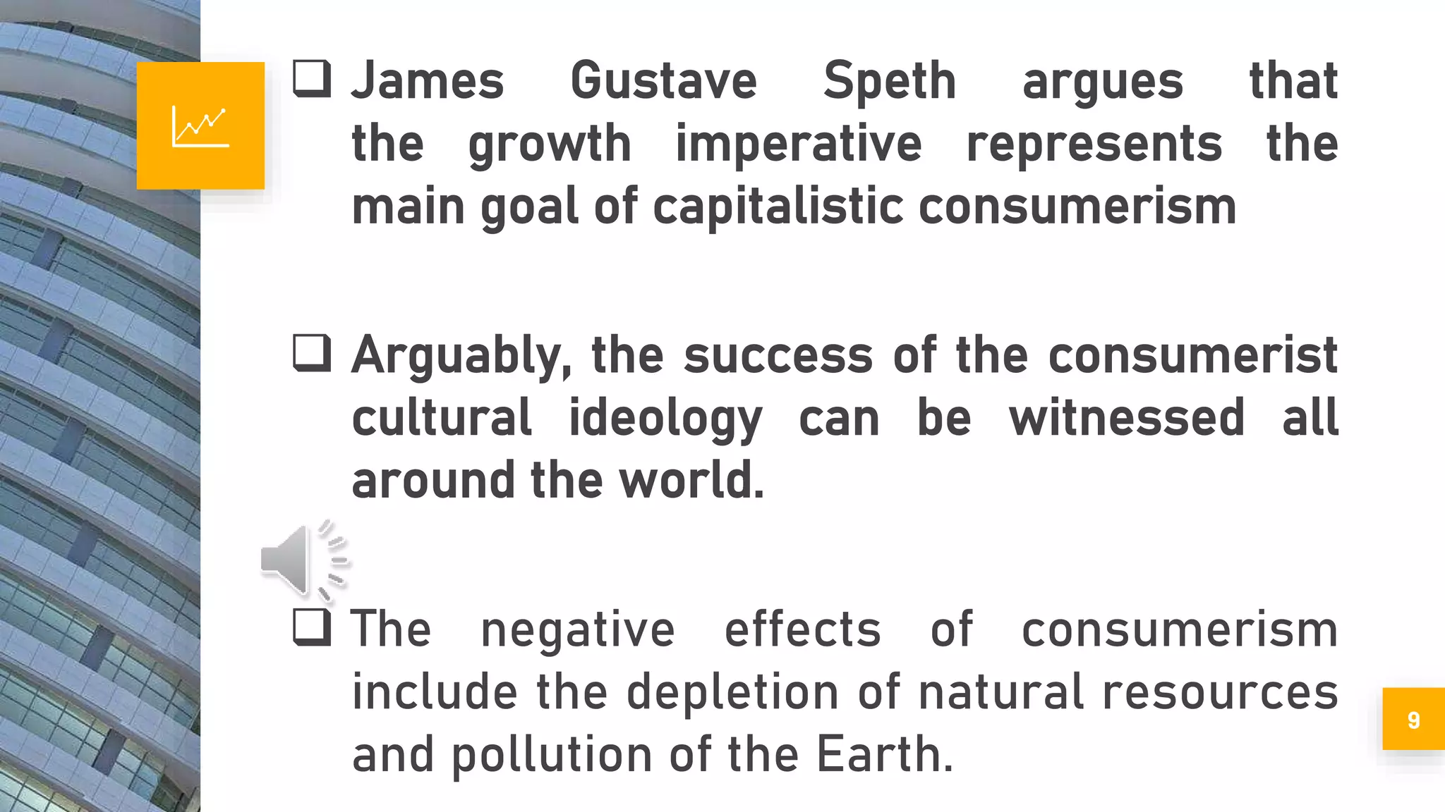 Consumerism (English Literature) | PPTX