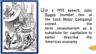 Consumerism | PPTX