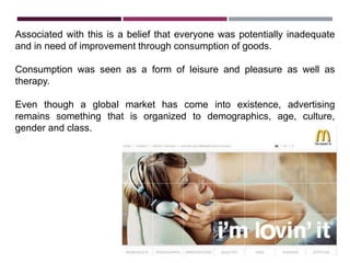 Consumerism and desire | PPT