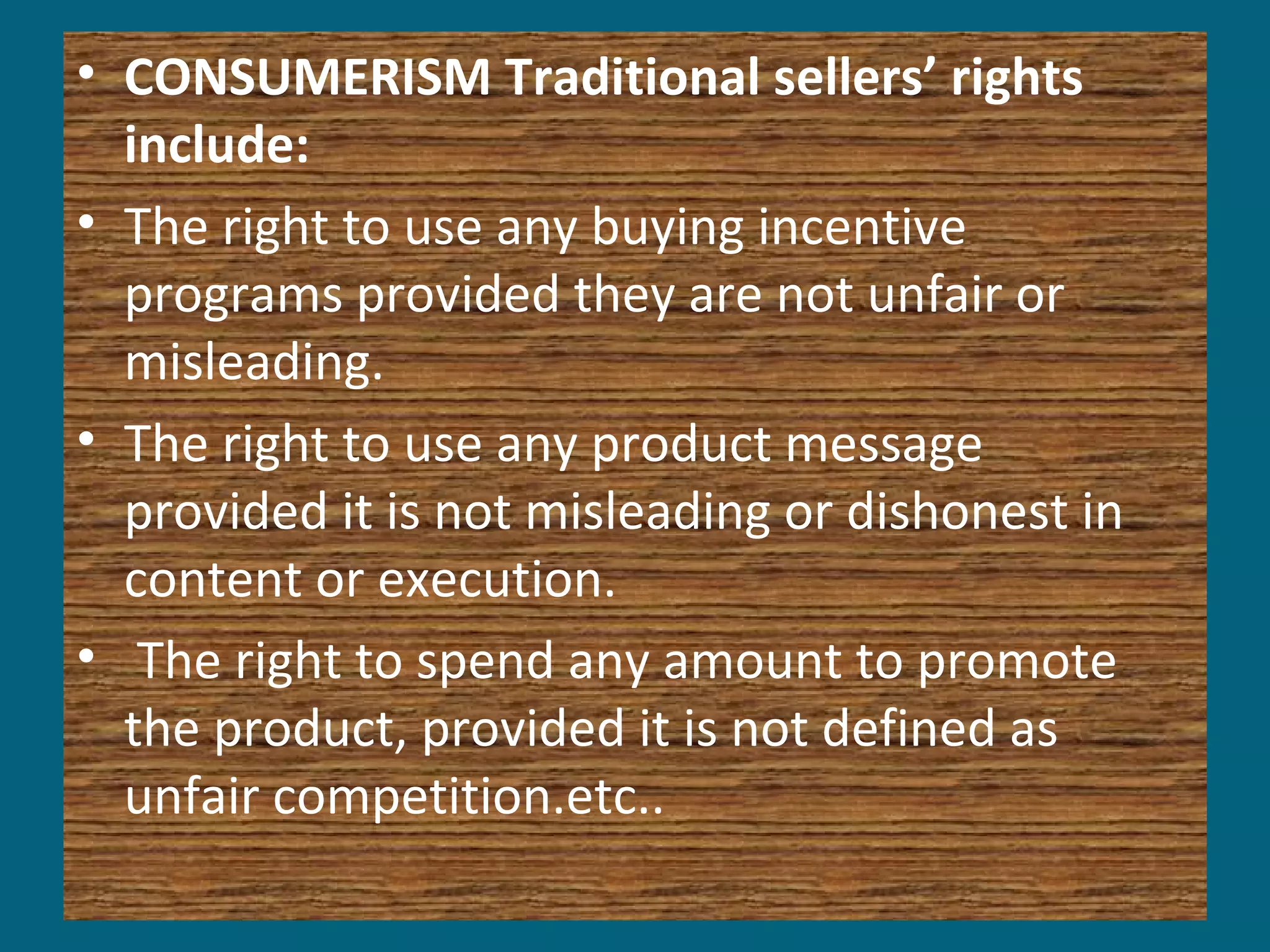 Consumerism and environmentalism | PPT