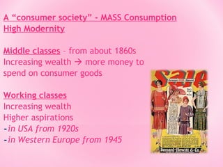 Consumerism and society | PPT