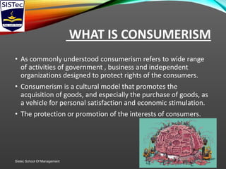 ppt on Consumerism | PPTX
