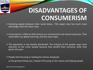 Consumerism People Taken Advantage