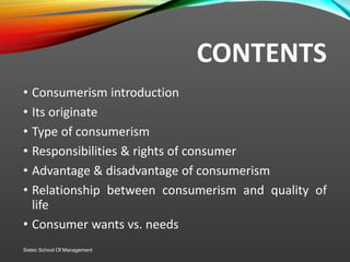 ppt on Consumerism | PPT