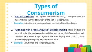 CONSUMERISM the importance and the disadvantage.pptx