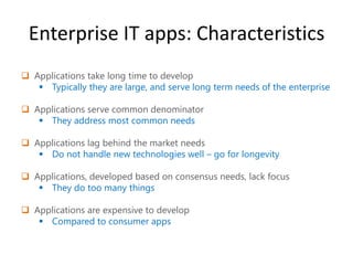Consumerization of IT: A perspective and recommendations | PPTX