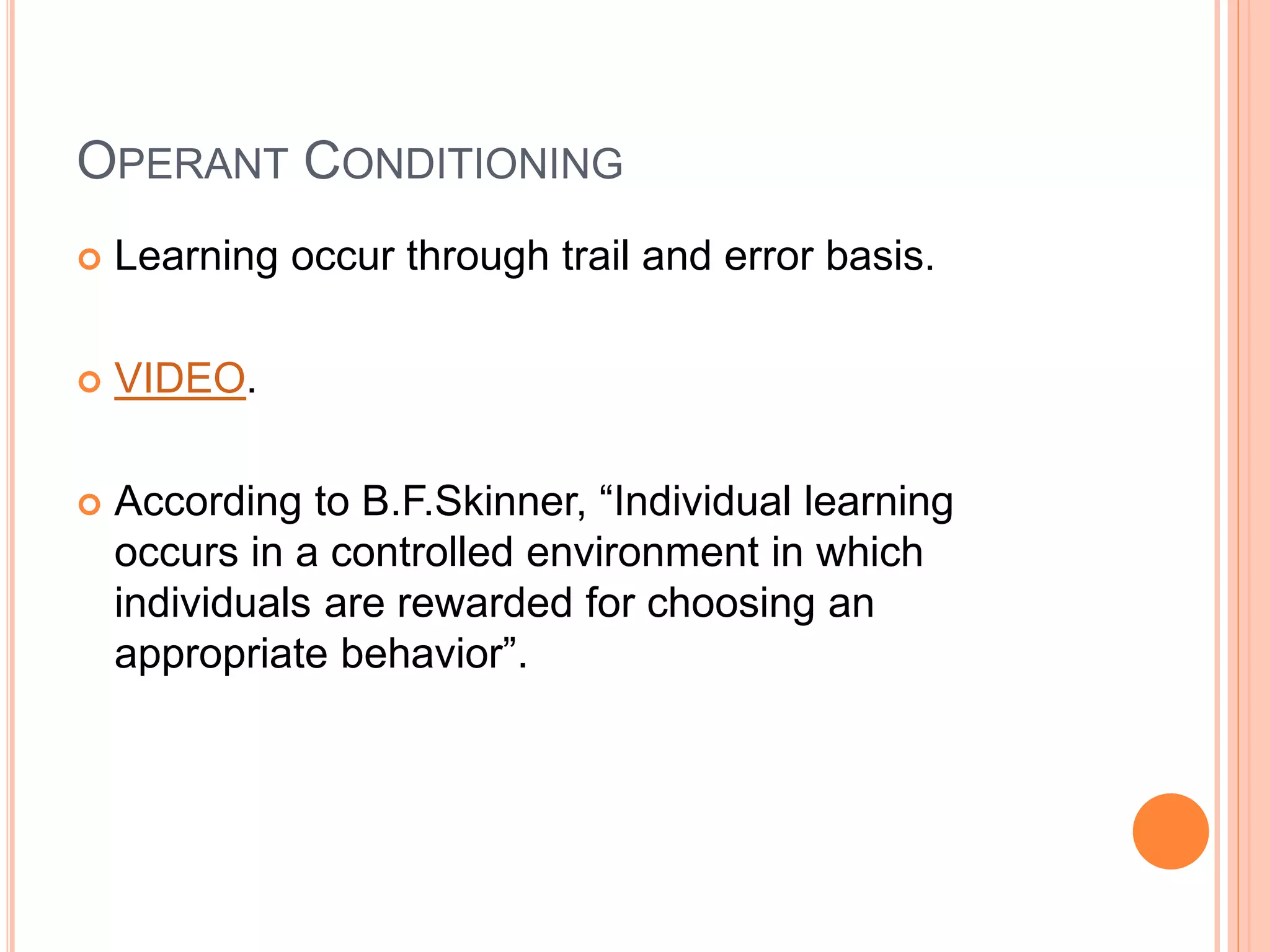 Consumer learning | PPTX