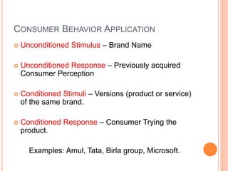 Consumer learning | PPTX