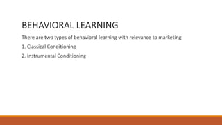 Consumer learning | PPT