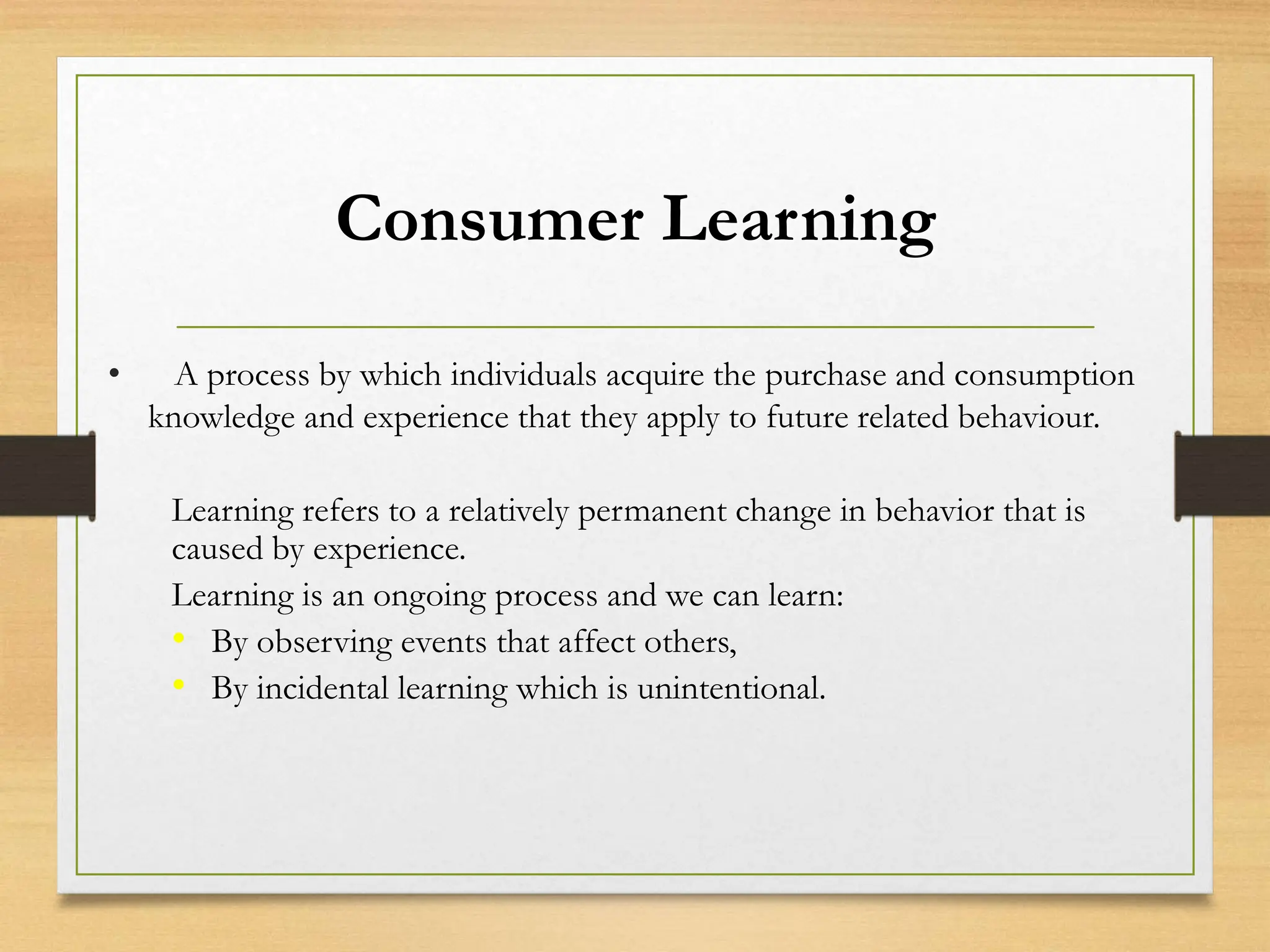 Consumer Learning -ABHI.pptx