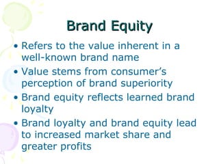 Consumer learning, memory and involvement | PPT