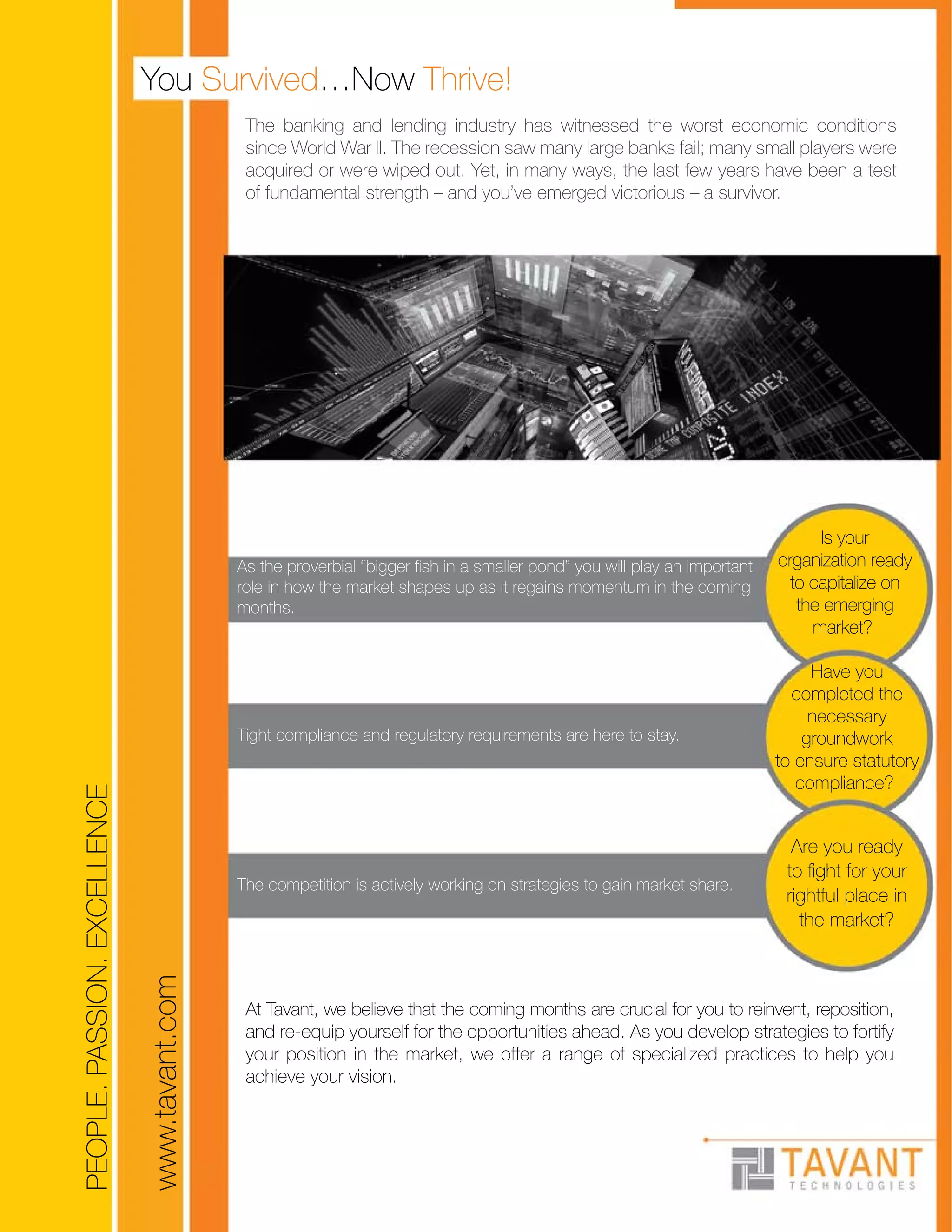 Tavant Technologies - Consumer Lending Brochure | PDF