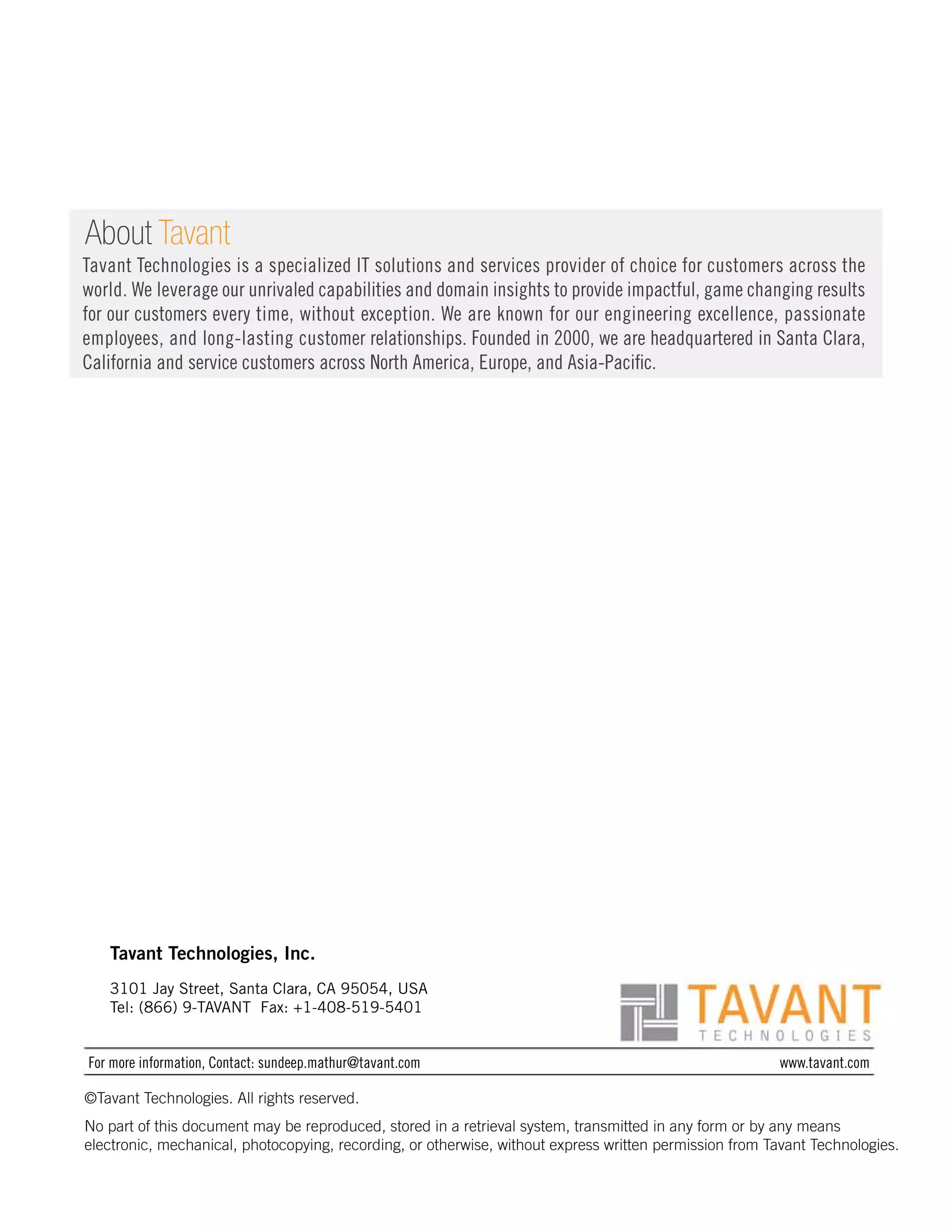 Tavant Technologies - Consumer Lending Brochure | PDF