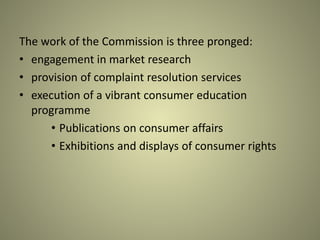 Consumer organisations | PPTX