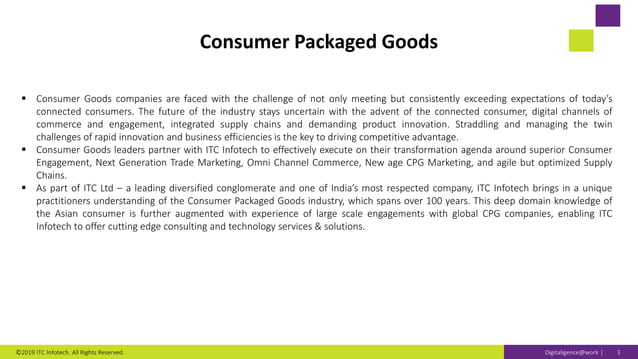 Consumer packaged goods | PPT