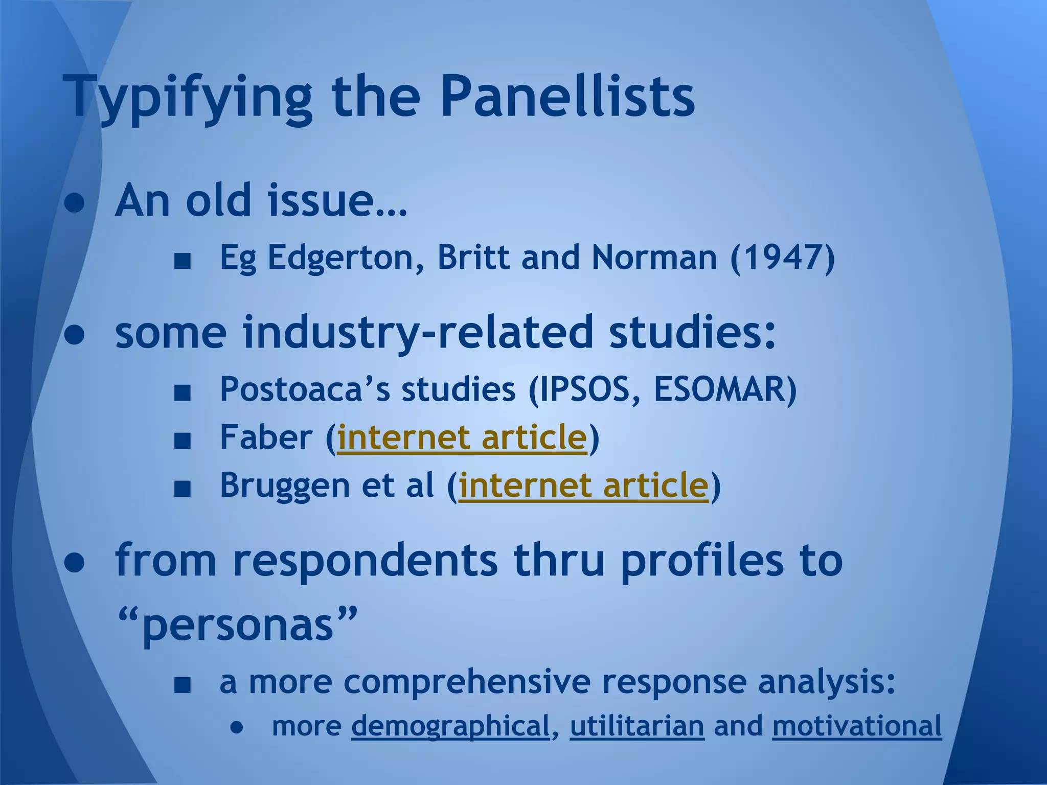 Consumer panels, engagement and response | PDF | Business | Business ...