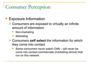 Consumer perception 05 | PPT