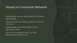 Consumer Perception & Positioning of consumer behavior | PPTX