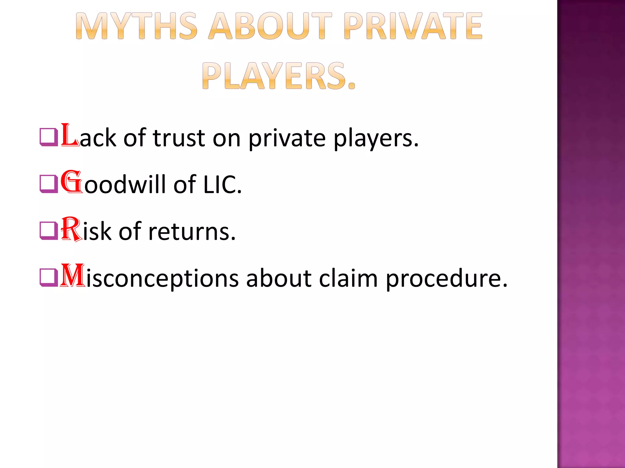 Consumer Perception Towards Insurance | PPTX