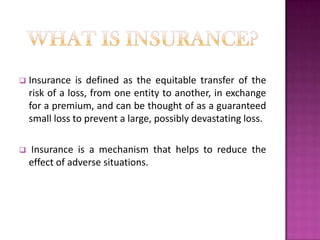 Consumer Perception Towards Insurance | PPTX