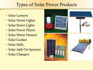 Consumer perception towards solar products | PPTX