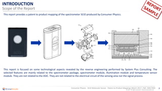 Consumer Physics SCiO Molecular Sensor Patent-to-Product Mapping Sample ...