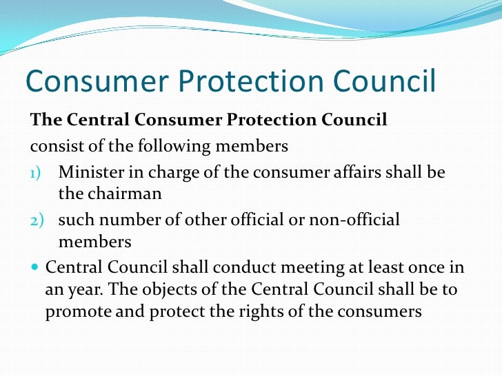 Consumer Protection Act 1986 India