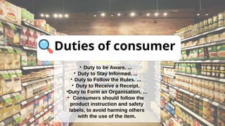 CLASS 10TH PPT OF SST ON CONSUMER RIGHTS | PPTX