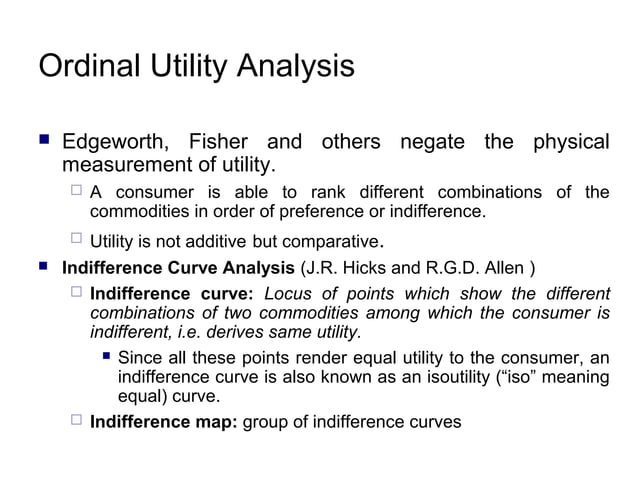 Consumer preference and choice(production theory) | PPT