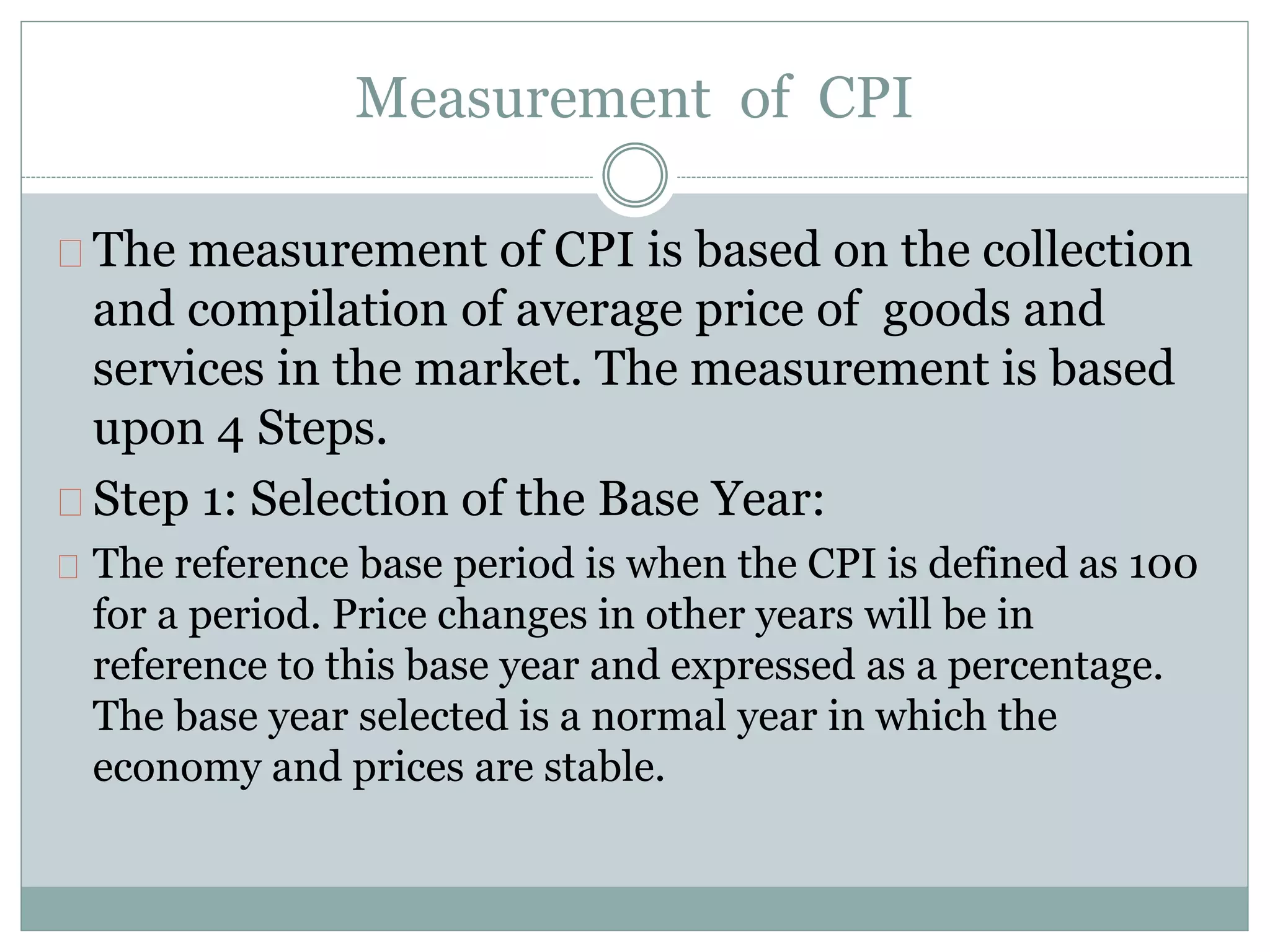 Consumer Price Index | PPTX