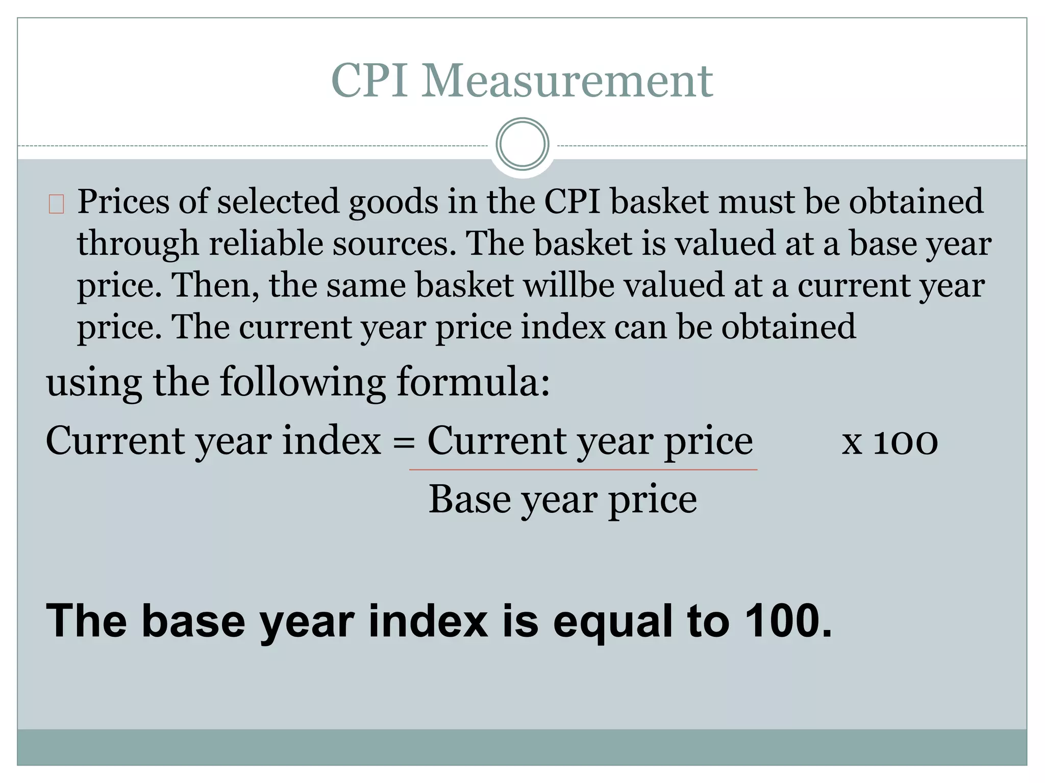Consumer Price Index | PPTX