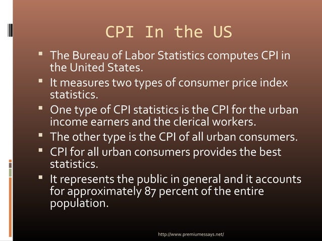 Consumer price index | PPT