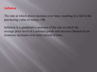 Consumer price index number and uses of cpi | PPTX