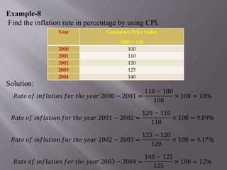 Consumer price index number and uses of cpi | PPTX | Commodities | Economy