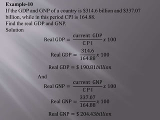 Consumer price index number and uses of cpi | PPTX | Commodities | Economy