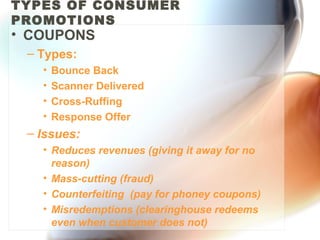 Consumer promotions chp 11 | PPT