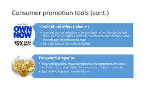 Consumer promotion tools | PPT