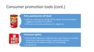 Consumer promotion tools | PPT