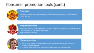 Consumer promotion tools | PPT