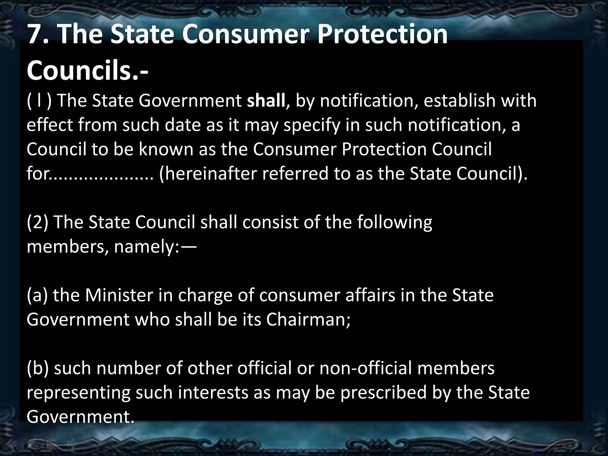 Consumer prorection council | PPTX