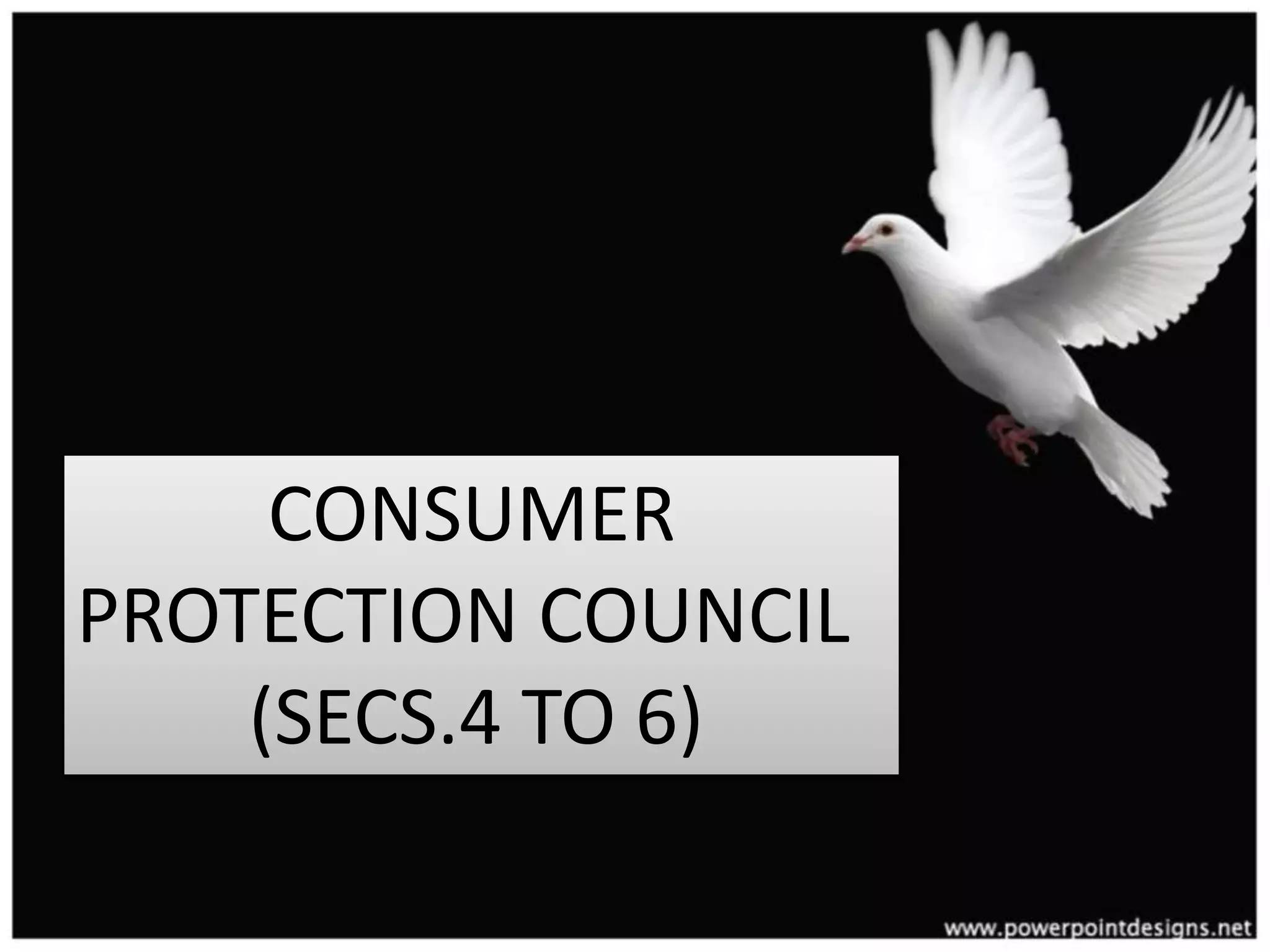 Consumer prorection council | PPTX