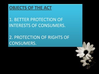 Consumer prorection council | PPTX