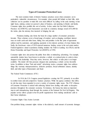 Consumer prortection | PDF